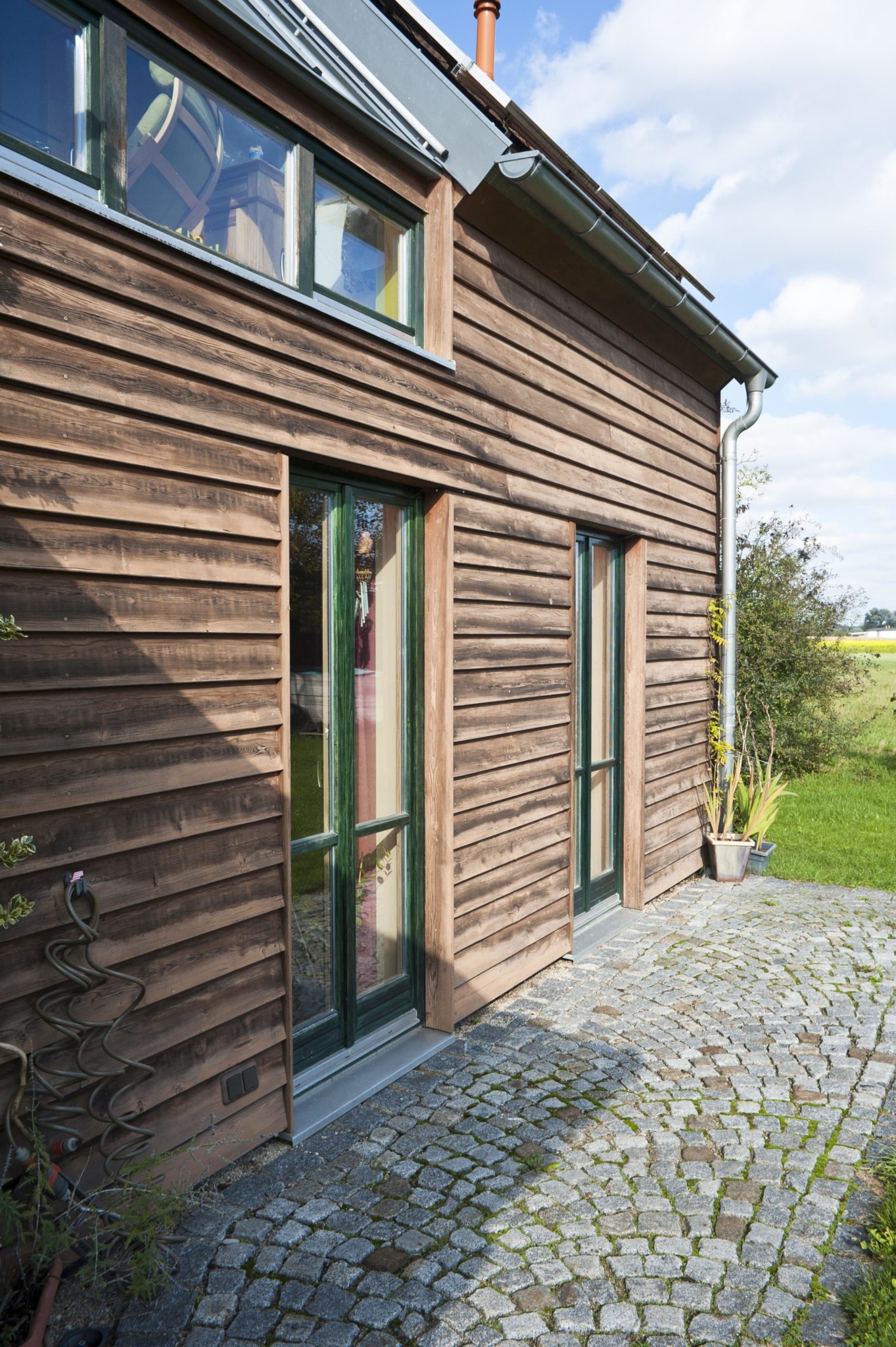 horizontale Holzverschalung - Hausprojekt | Donaubauer Holzbau